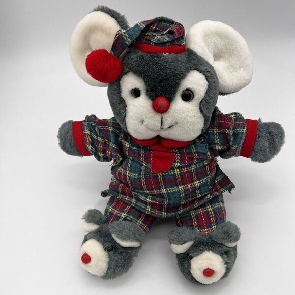 Toys | Trading Post Mouse Plush 12 Inch Stuffed Wear Animal Slippers ...